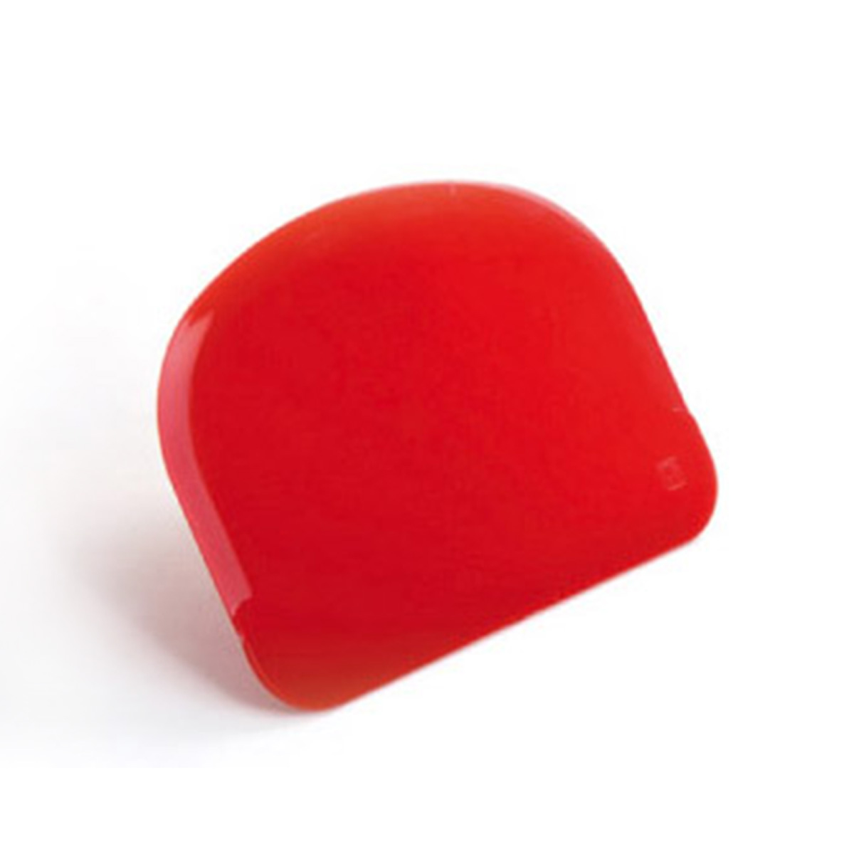 PLASTIC DOUGH SCRAPER ROUNDED 110MM - Core Catering