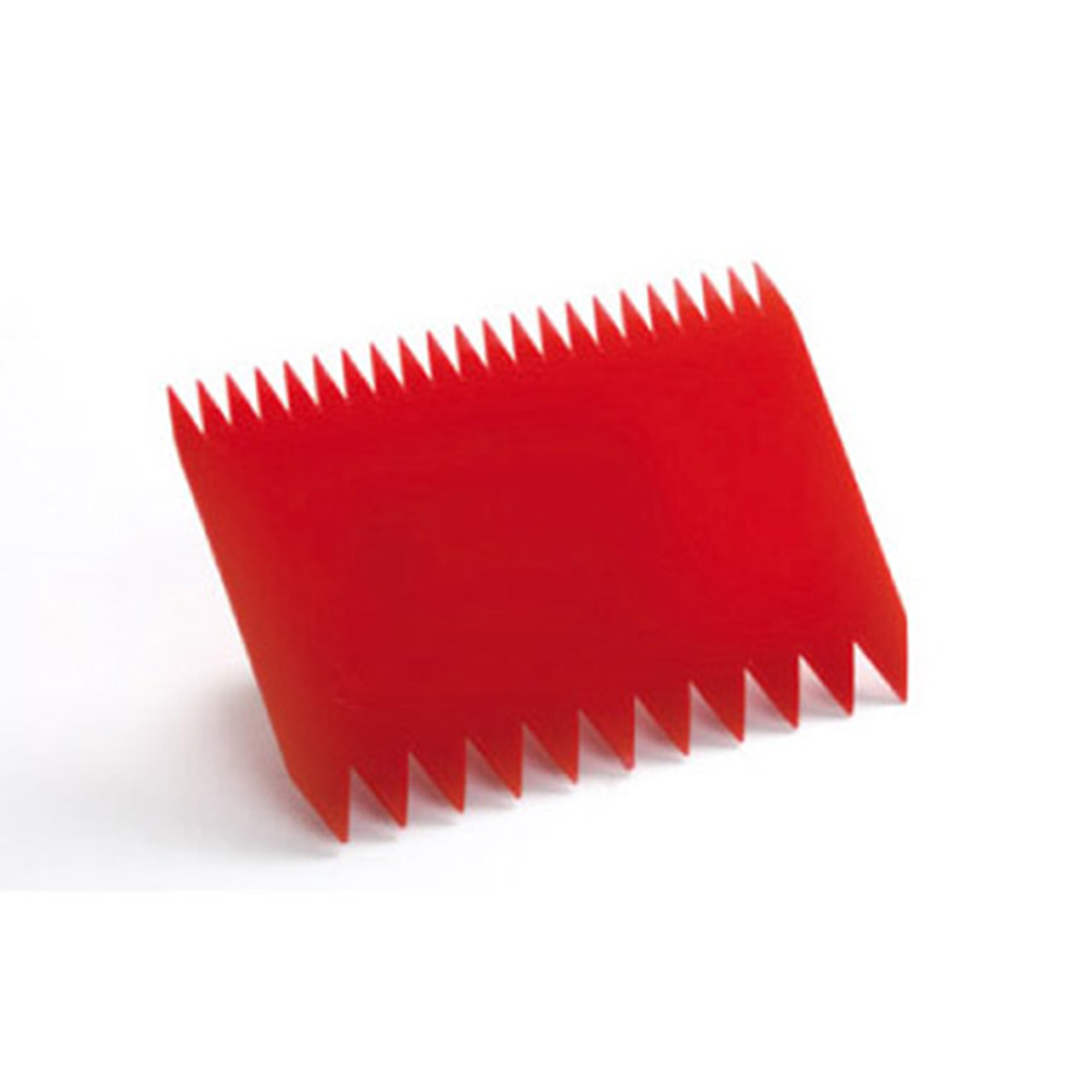 PLASTIC DOUGH SCRAPER ZIG ZAG 110MM - Core Catering