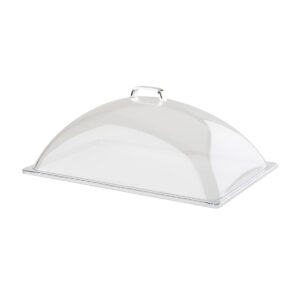 GN1/1 CLEAR PLASTIC DOME COVER 335X540MM By APS - Core Catering