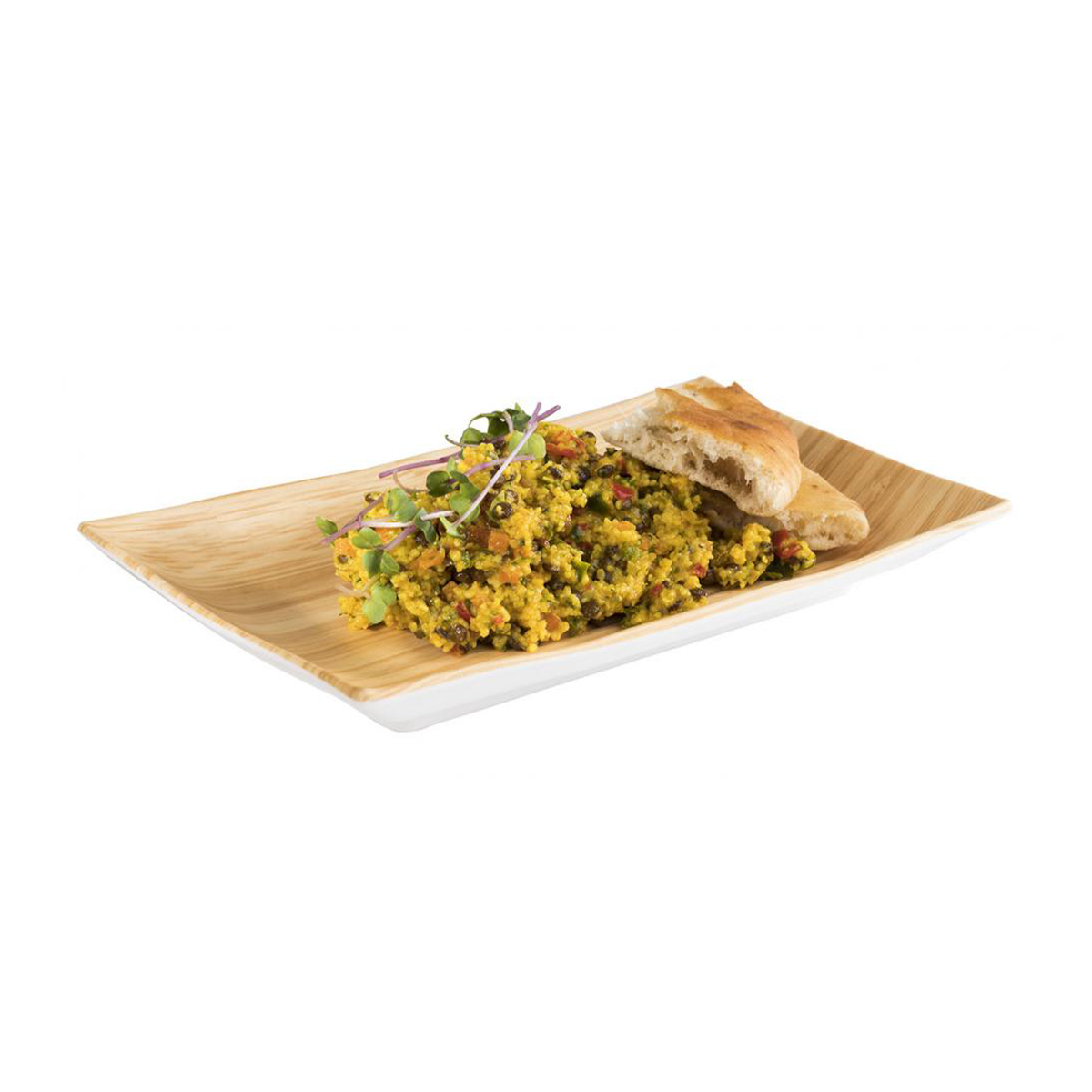 BAMBOO SERVING TRAY 130X210MM By APS - Core Catering