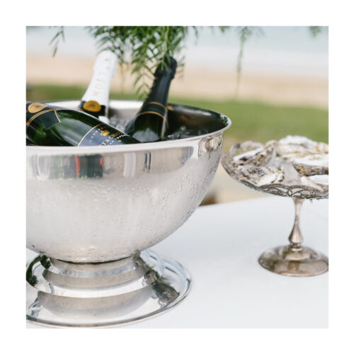 CHAMPAGNE BOWL STAINLESS STEEL 13,5L By APS - Core Catering
