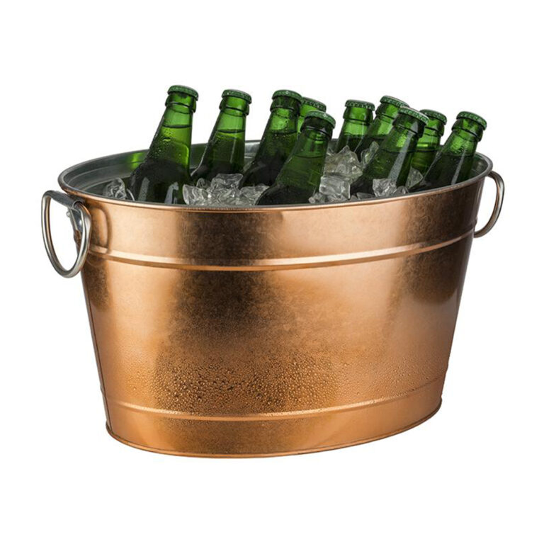 COPPER GALVANIZED METAL BEVERAGE TUB 11L By APS - Core Catering
