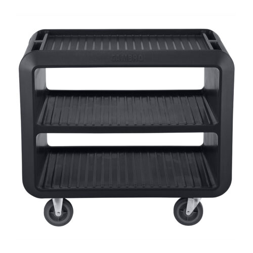 SERVICE CART PRO HEAVY-DUTY 2 TIER BLACK By Cambro - Core Catering