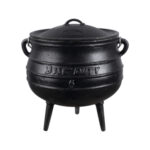 CAST IRON POTJIE POT NO.14 3-LEG BLACK - Core Catering