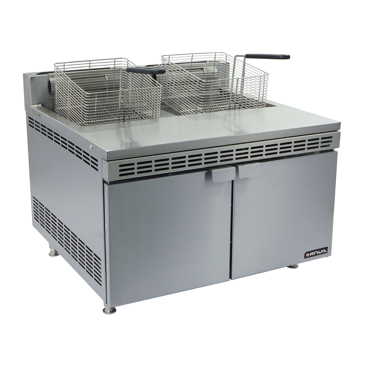 DOUBLE PAN FISH FRYER 5L GAS By Anvil - Core Catering