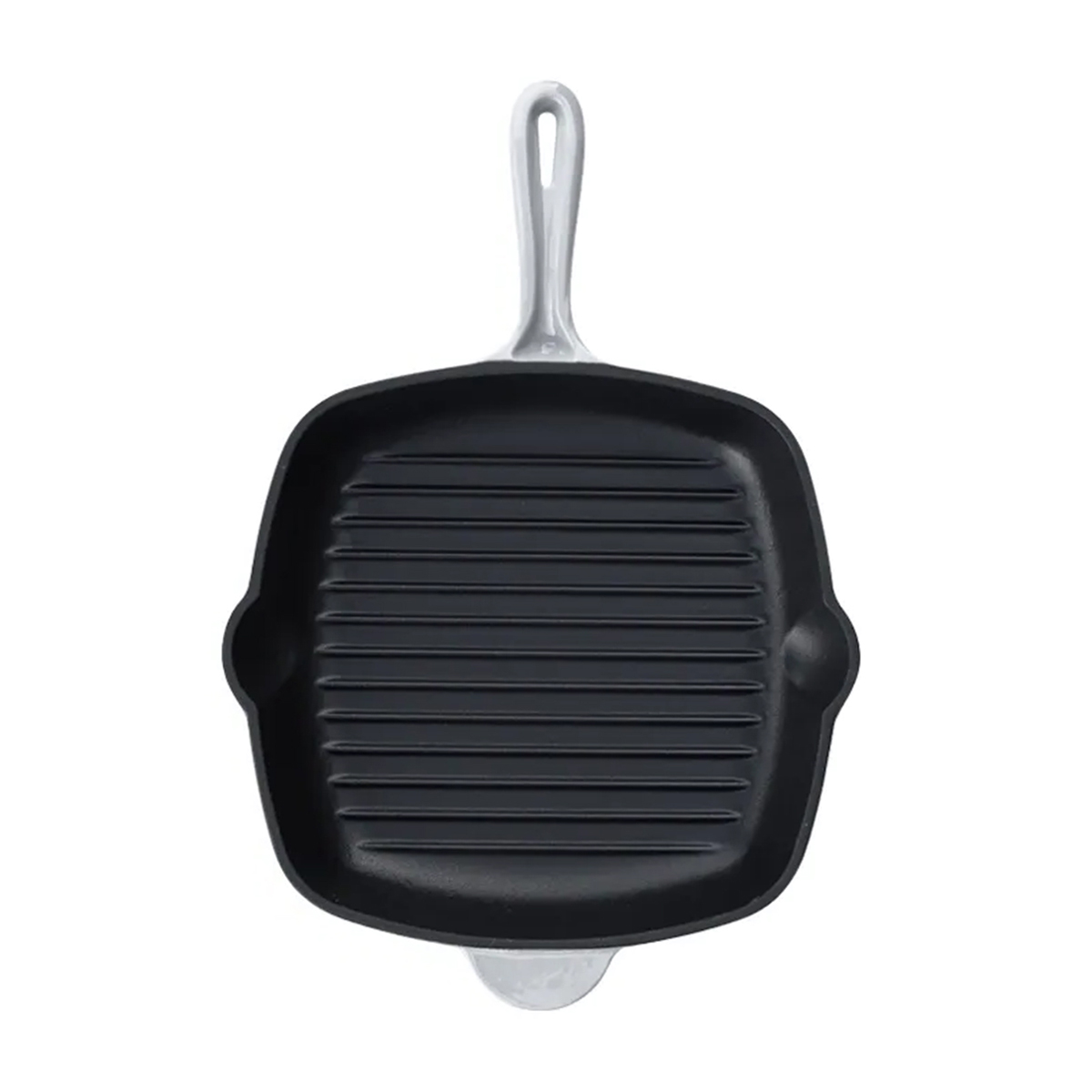 CAST IRON SQUARE GRILL PAN GREY - Core Catering