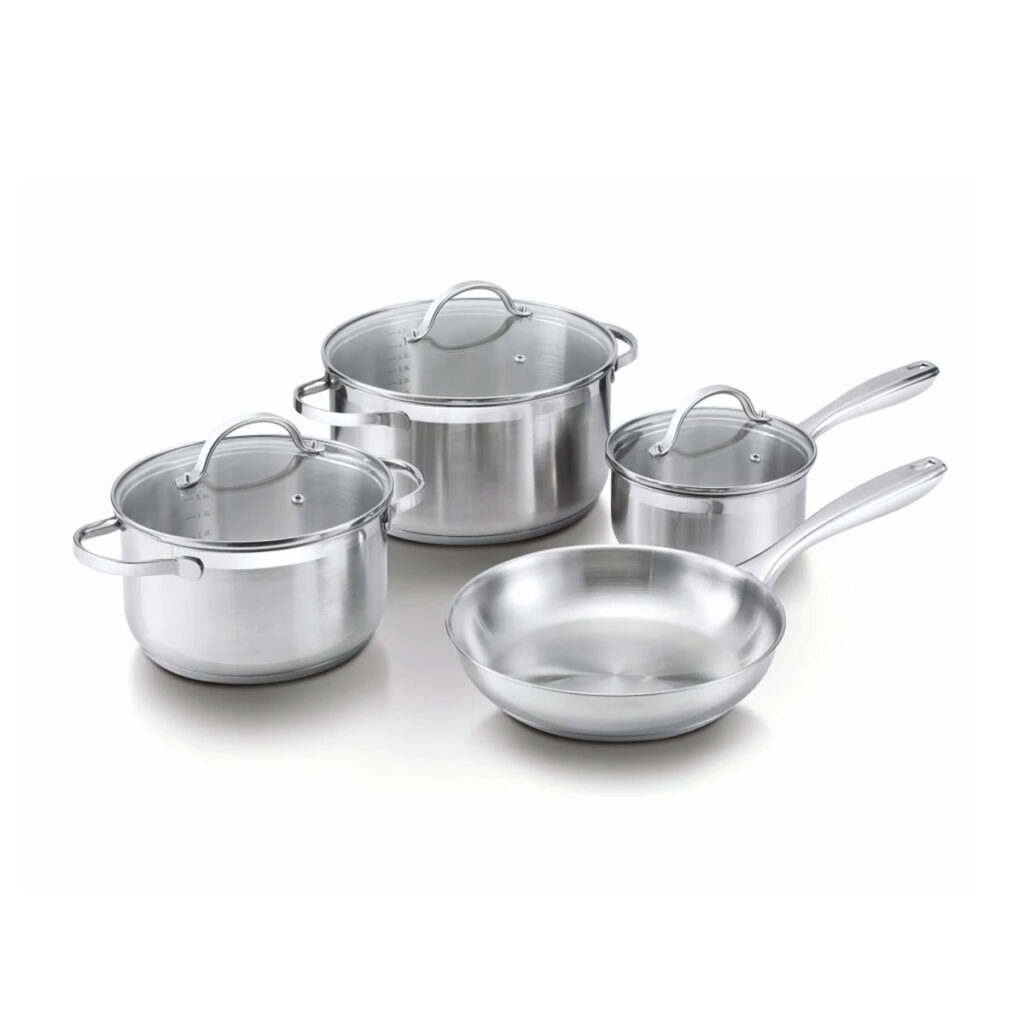 AMSTERDAM 7-PIECE POT SET S/STEEL By Brabantia - Core Catering