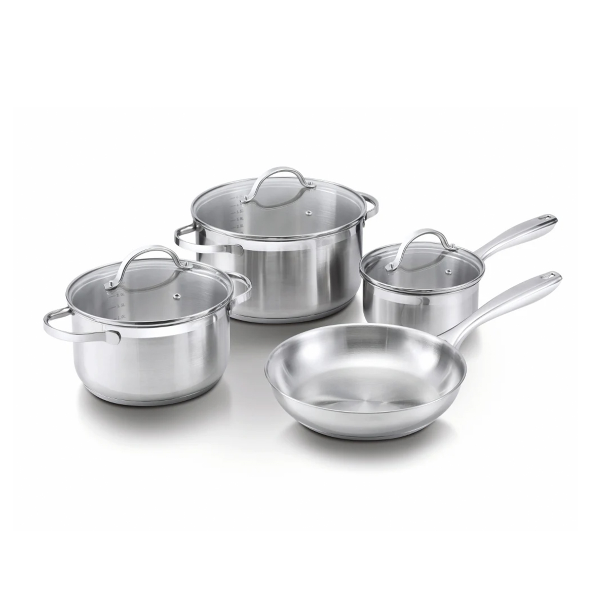 AMSTERDAM 7-PIECE POT SET S/STEEL By Brabantia - Core Catering