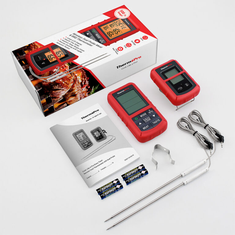 WIRELESS DUAL PROBE MEAT THERMOMETER By ThermoPro