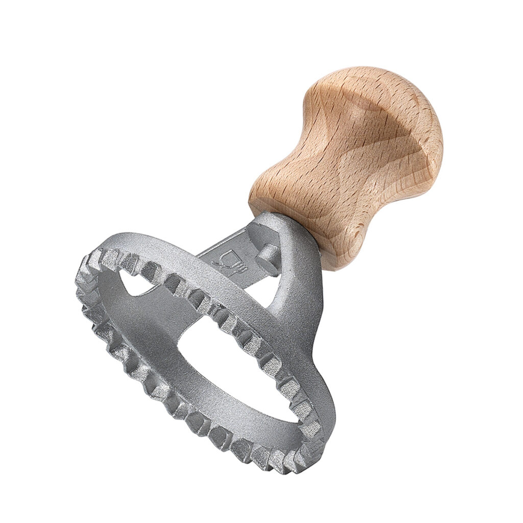 RAVIOLI STAMP S/STEEL 80MM ROUND By Kuechenprofi