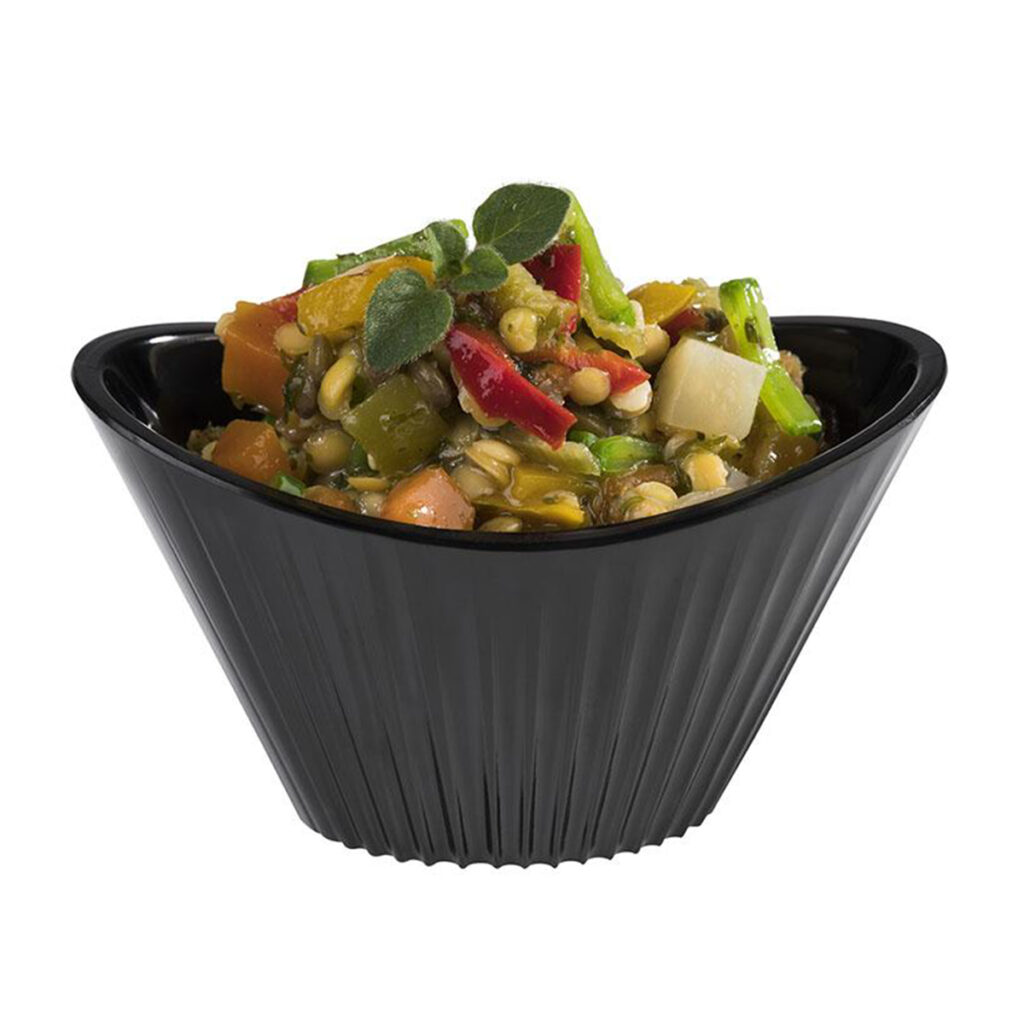 MINI SERVING BOWL 70ML BLACK By APS - Core Catering