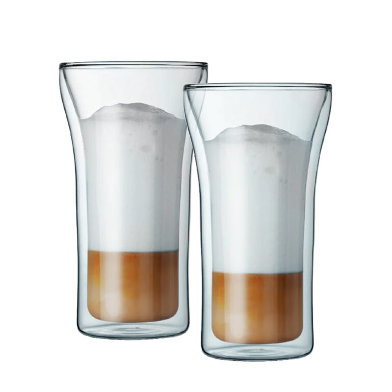 ASSAM GLASS DOUBLE WALL 400ML 2 PIECE SET By Bodum