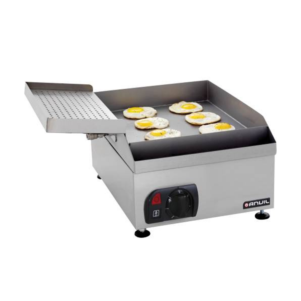FLAT TOP ELEC GRILL 400MM EGG GRILLER By Anvil - Core Catering