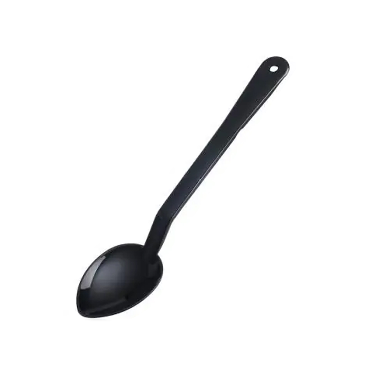 333mm Black Polycarbonate Serving Spoon - Core Catering