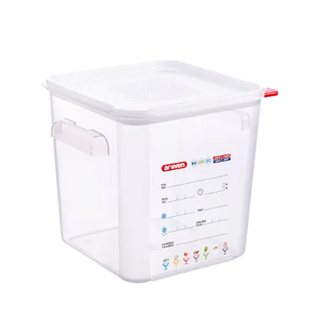 4L Square Polypropylene Container - Core Catering