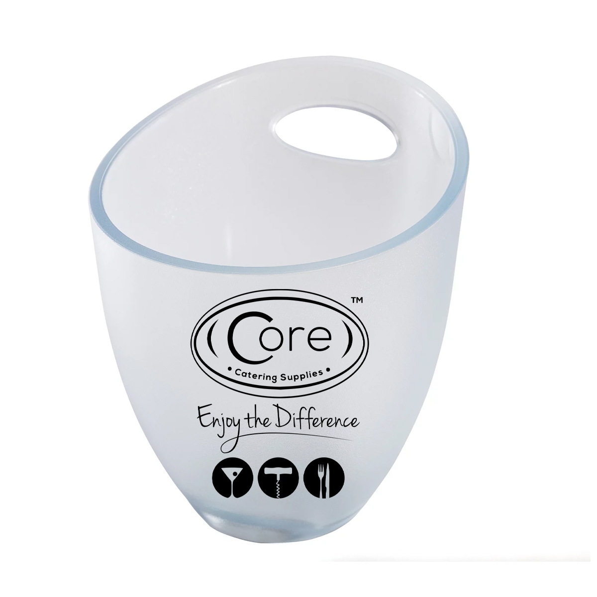 FROSTED ICE BUCKET BRANDING - Core Catering