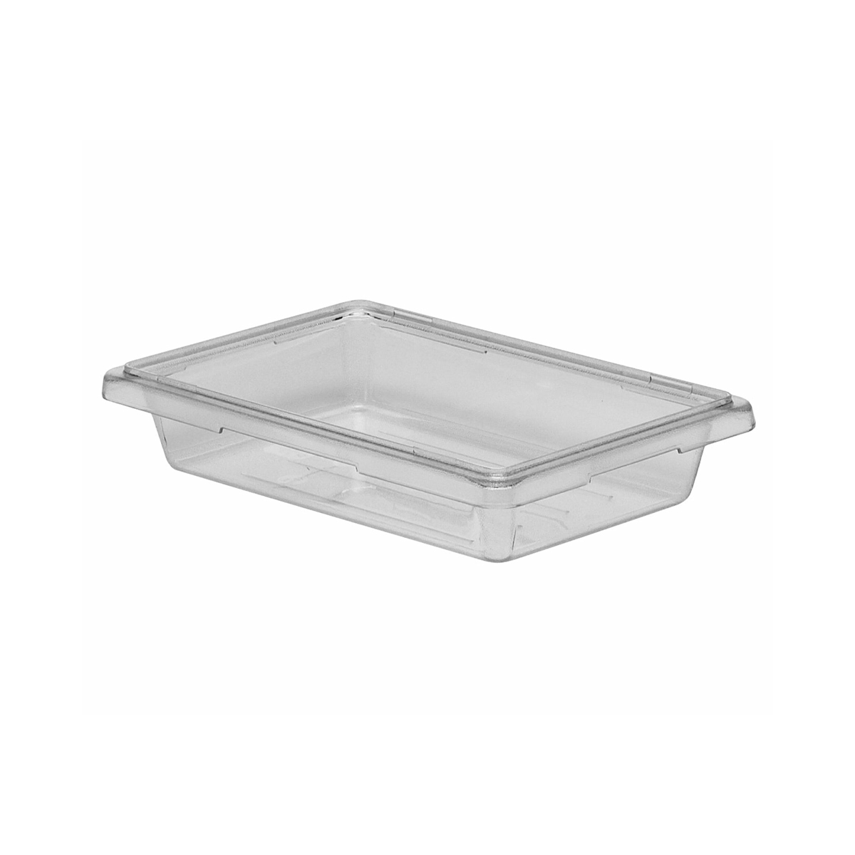 STORAGE BOX SMALL POLYCARBONATE CLEAR 30.5CM W X 46CM L X 9CM D - 6 ...